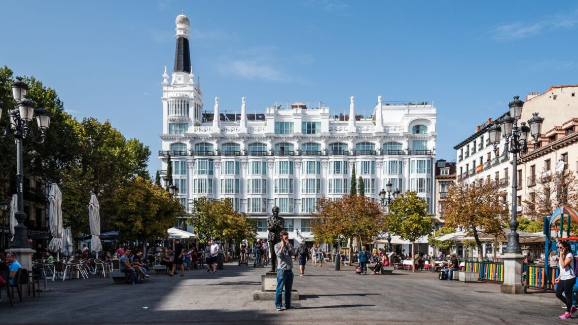 Plaza de Santa Ana, el terraceo del barrio de las Letras
