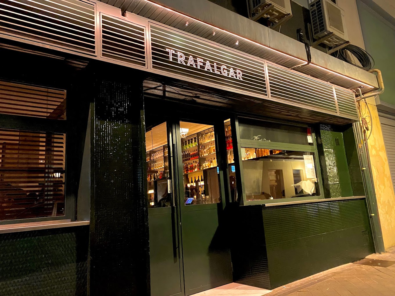 Conoces el Bar Trafalgar en el barrio madrileño de Chamberí